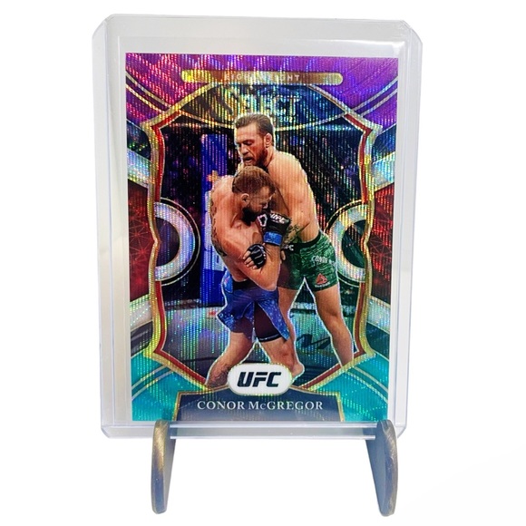 Panini | Toys | Conor Mcgregor Concourse Tricolor Prizm 22 Panini ...